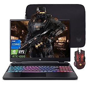 acer Predator Helios Neo Gaming Laptop - 16" WUXGA 165Hz Display, i7-13700HX, up to 5GHz, NVIDIA GeForce RTX 4050 6GB, 16GB DDR5, 2TB SSD, Wi-Fi 6, Backlit Keyboard, Windows 11 Home + Mouse
