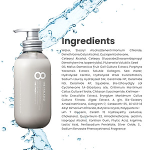 8 THE THALASSO Smooth Series: Normal to Oily Hair Conditioner, Unique Thalasso Stem Cells with Deep Sea Water & Marine Collagen, Chemical-Free, Moisturizing & Smoothing, 475mL /16.06 fl oz