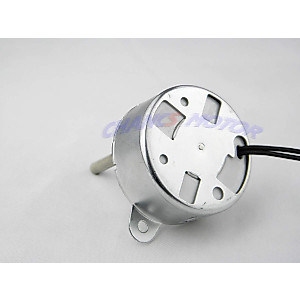 CHANCS Synchronous Motor TYC-40 AC 12V 5RPM Shaft Length 33mm for Christmas Decoration Micro Motor