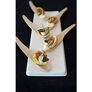 WASARA DM-014R Long Plate, White, 11.8 inches (30 cm), 6 Pieces