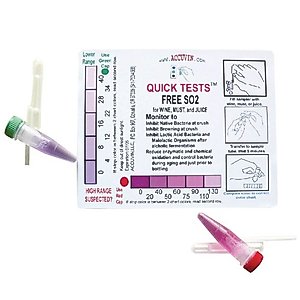Accuvin Free SO2 Test Kit