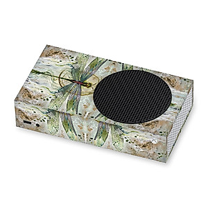 Head Case Designs Officially Licensed Stephanie Law Damselfly 2 Art Mix Matte Vinyl Sticker Gaming Skin Case Cover Compatible with Xbox Series S Console
