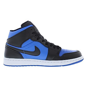 Nike Air Jordan 1 Mid Men's Shoes Black/Royal Blue-Black-White DQ8426-042 8