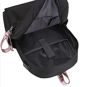 GERSH Anime Nezuko Laptop Backpack Anime Backpack School Backpack Laptop Bag 17.7 inch (Nezuko)