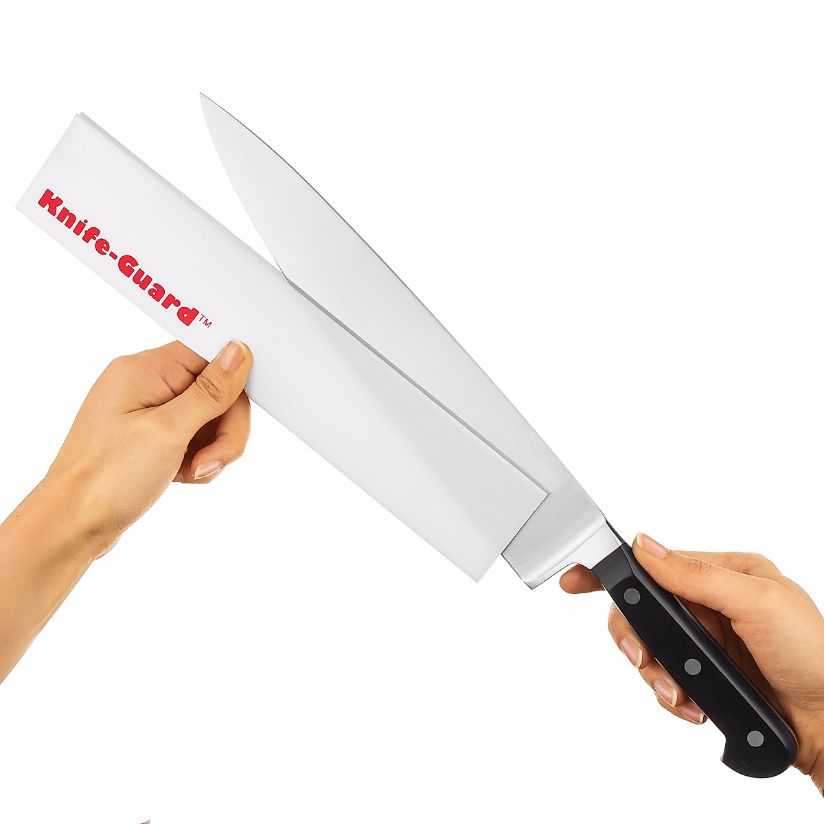 Knife-Guard Friction Gripping (4.5 inches x 1 inch, Black)