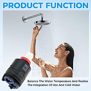 Mgoodoo N40HKC Shower Cartridge Replacement, 40mm Faucet Cartridge Replacement Fit for Tub/Shower Faucet System