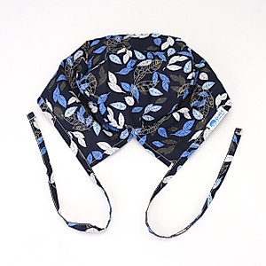 GUOER Women's and Men's Cap Working Hat One Size Multiple Color (Blue TreeFlower06B)