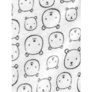 Simple Joys by Carter's Baby 2-Pack Microfleece Long-Sleeve Sleepbag, Grey Bear/Animal, 0-3 Months