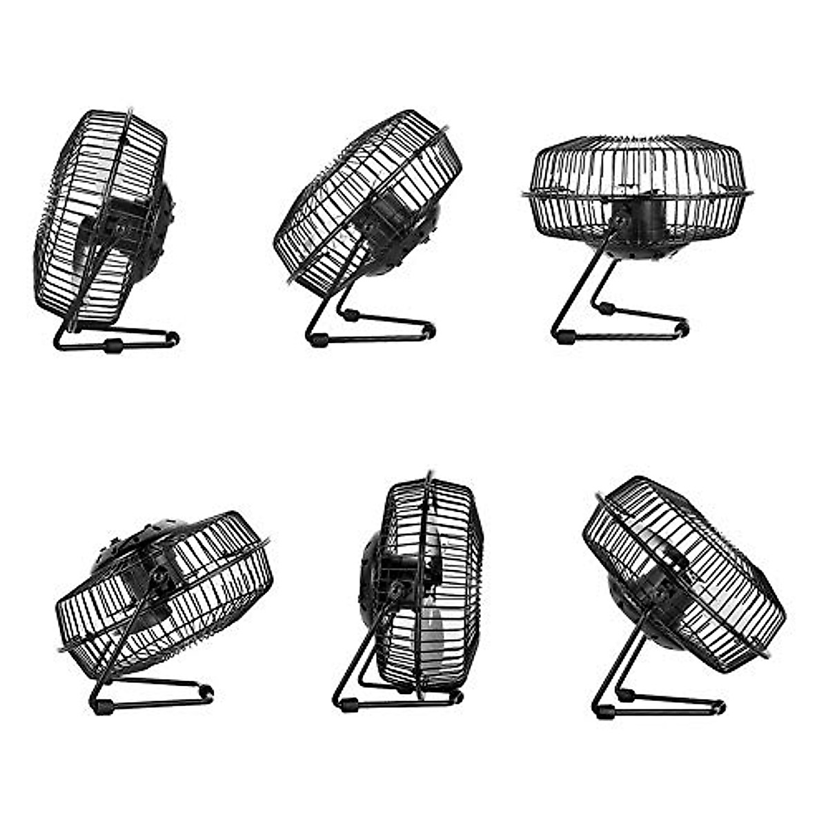 Solar Ventilator 5W 6inch USB Solar Panel Powered Fan for Camping Caravan Yacht Greenhouse Dog House Chicken House Ventilator