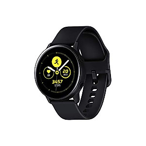 SAMSUNG Galaxy Watch Active (40mm), phone ,Black - US Version with Warranty (Renewed)