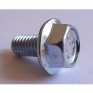(25) M6-1.0 x 12mm JIS Hex Head Flange Bolt - Small Head, Class 10.9 Zinc
