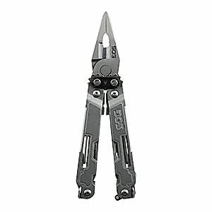 SOG PowerAccess Deluxe Multi-Tool- EDC Utility Tool, 21 Lightweight Specialty Tools, Stainless 5CR15MOV Steel Construction w/ Nylon Sheath (PA2001-CP)