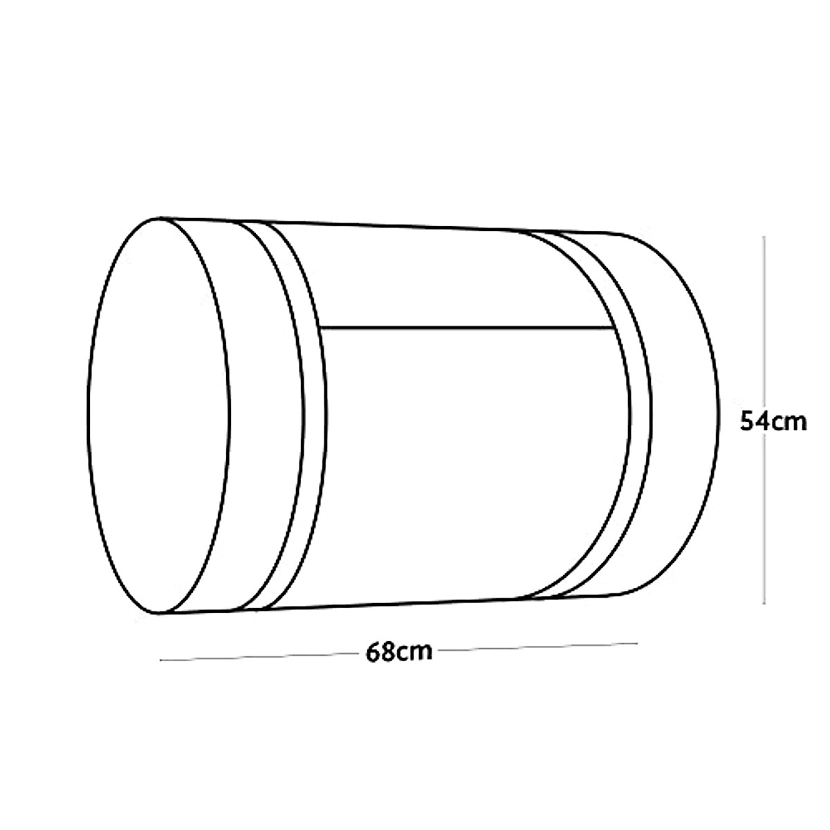 Tierra Garden Haxnicks Roll-Mix Composter, Compost Tumbler, Green, 41-Gallon Capacity (26 Inches Wide), Home Compost with Simple Compost Bin, Compost Bins Outdoor, 50-1500