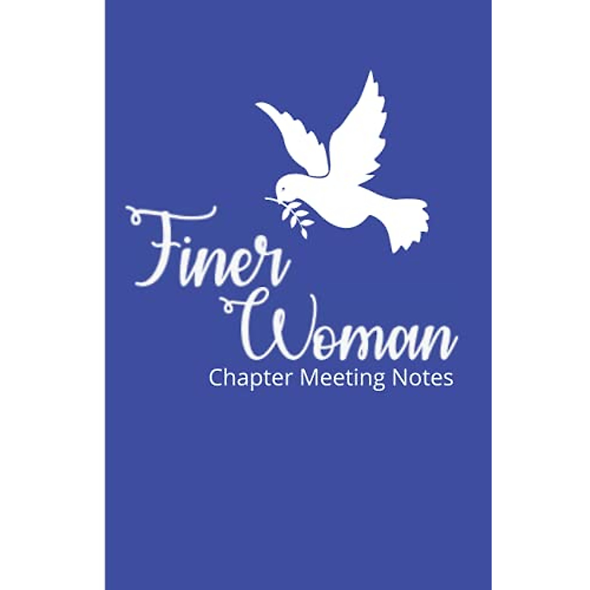 Finer Woman Chapter Meeting Notes: Zeta Phi Beta | Divine 9 | Greek Journal | Sorority Notebook