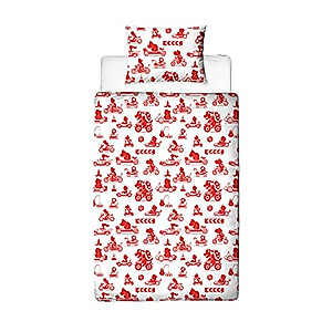 Nintendo Mario Closeup Single Duvet Cover Set