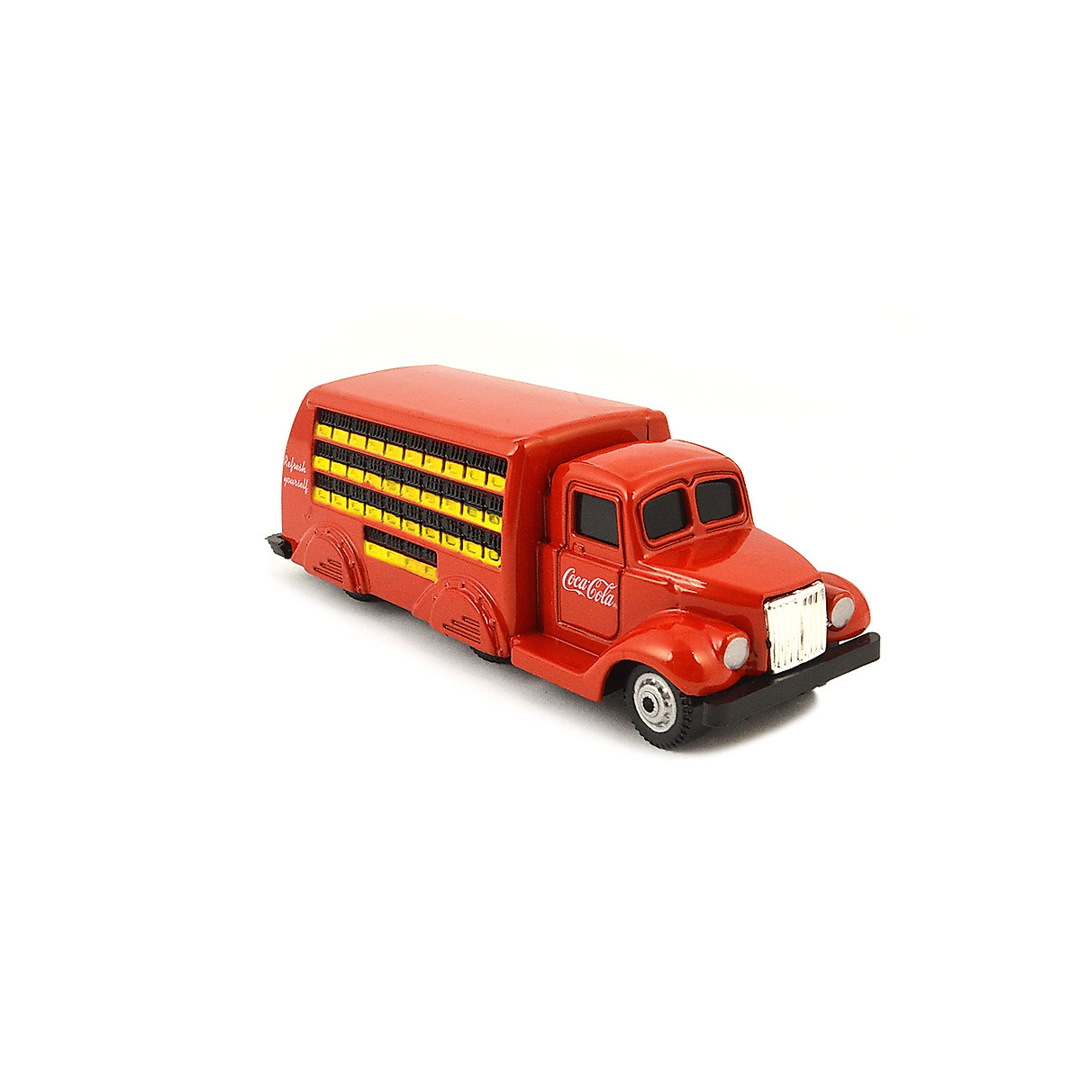 Motor city classics | Coca-Cola 1937 Bottle Truck | 1:87 Scale Model Diecast Collectible | 424132