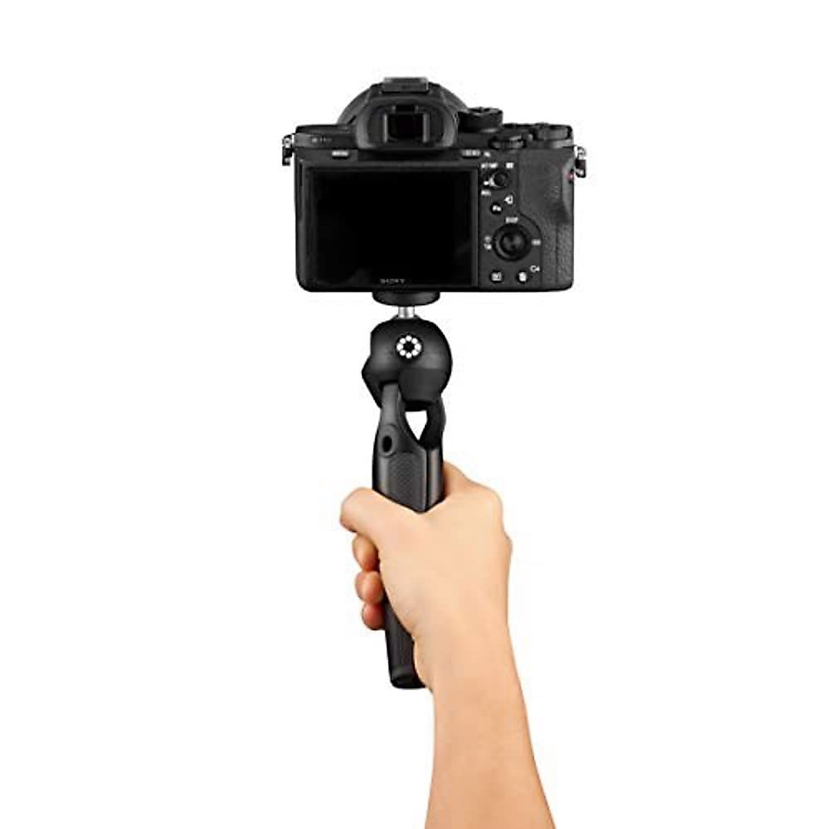Joby Handypod Mini Tripod and Handgrip for DSLR, Mirrorless CSC and Compact Cameras, LED Lights, Microphones, Portable Speakers, Action Cameras and Accessories Up to 2.2lbs (JB01555)