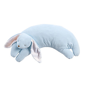 Angel Dear Blue Bunny Curved Pillow