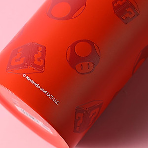 MINISO Super Mario Bros Collection Stainless Steel Water Bottle with Handle - 900mL