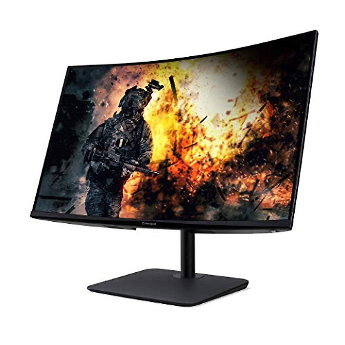 AOPEN by Acer 32HC5QR Zbmiiphx 31.5" 1500R Curved Full HD (1920 x 1080) VA Zero-Frame Gaming Monitor with Adaptive-Sync Technology, 240Hz, 1ms , (Display Port & 2 x HDMI 1.4 Ports), Black