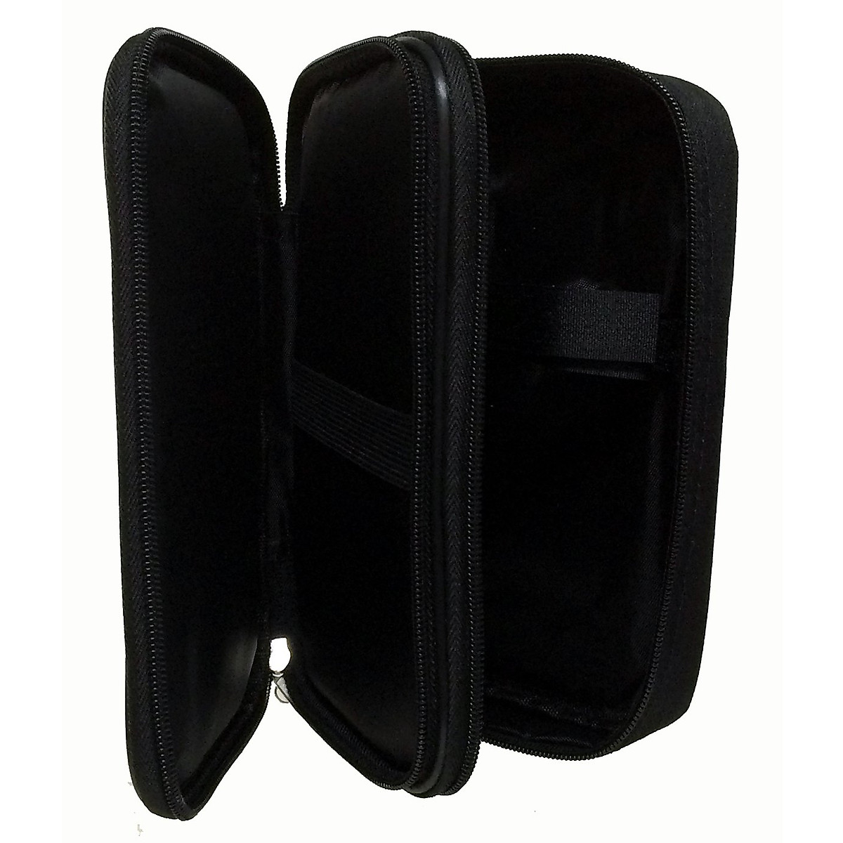 Tetra-Teknica Essentials Series MCH-01 Double-Layered and Padded Carrying Zipper Case with Wrist Strap for Handheld Multimeter, Color Black