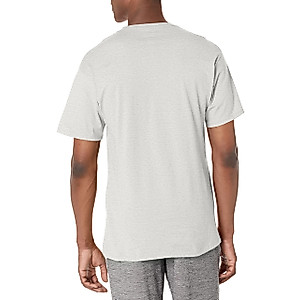 Champion mens Classic Jersey Tee Shirt, Oxford Gray, Large US