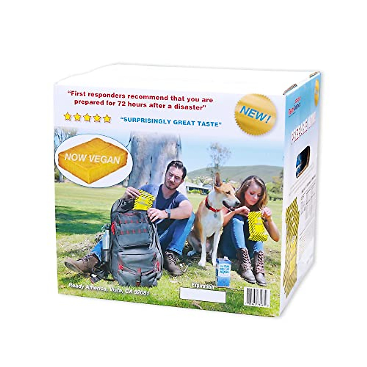 10 Year Vegan Food and Water Kit