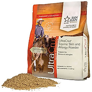 UltraCruz-sc-363203 Equine Skin and Allergy Supplement for Horses, 2 lb, Powder (82 Day Supply)