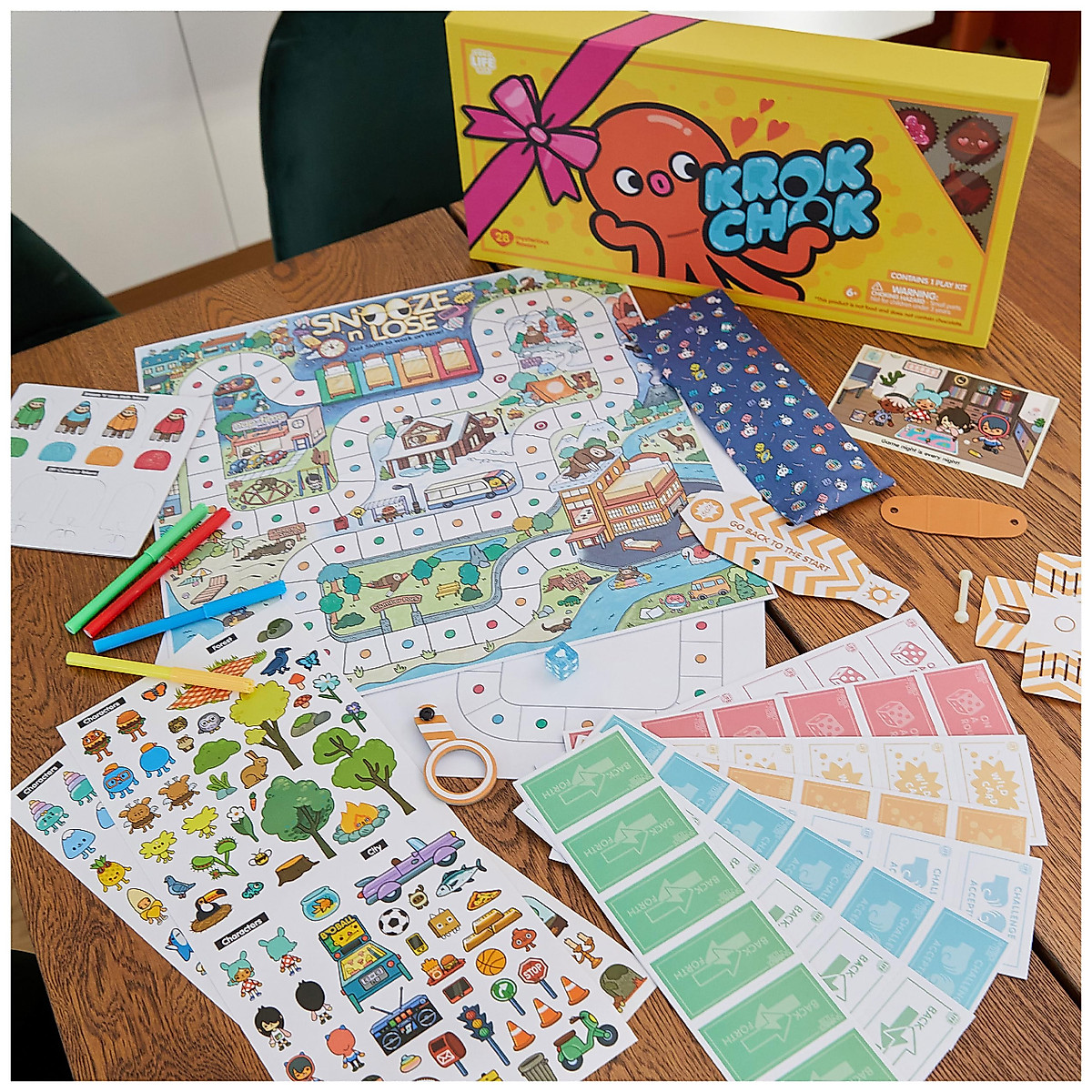 Toca Life Hair Salon, DIY Activity Kit Mystery Box with Exclusive Collectible, Kids Toys & Games for Ages 6 and up