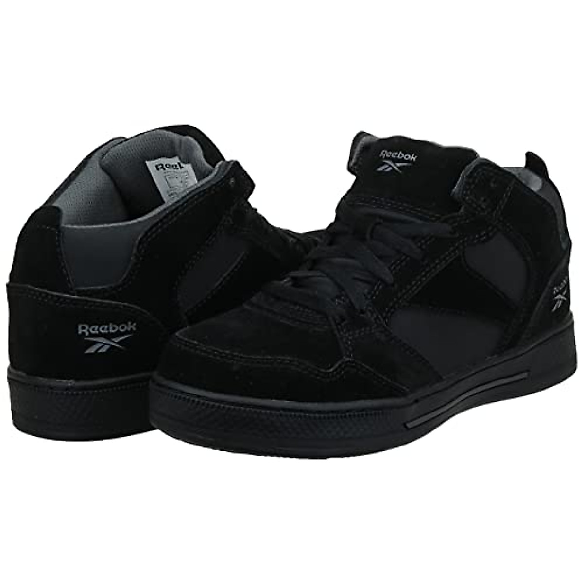 Reebok mens Dayod Safety Toe Skateboard Work Industrial Construction Shoe, Black, 12 US