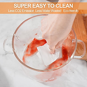 Glass Saucepan With Cover, 2L/70OZ Upgraded Thickened Heat-Resistant Glass Pots For Cooking On Stove, HOIDGUB The Best Handmade Glass Simmer Pot For Glass Safe For Pasta Noodle, Soup, Milk, Baby Food