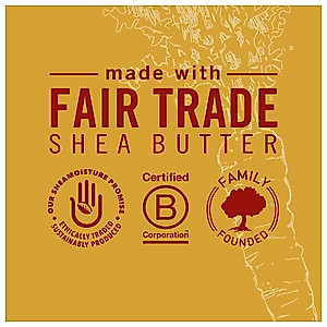 Shea Moisture Kids Shampoo - Extra-Nourishing Shea Butter, Mango & Carrot Hair Detangler with Orange Blossom Extract, Sulfate-Free Shampoo for Kids, 8 Oz (Pack of 2)