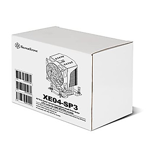 Silverstone XE04-SP3 4U Form Factor Server/Workstation Small Form Factor CPU Cooler for AMD SP3/TR4 sockets, SST-XE04-SP3