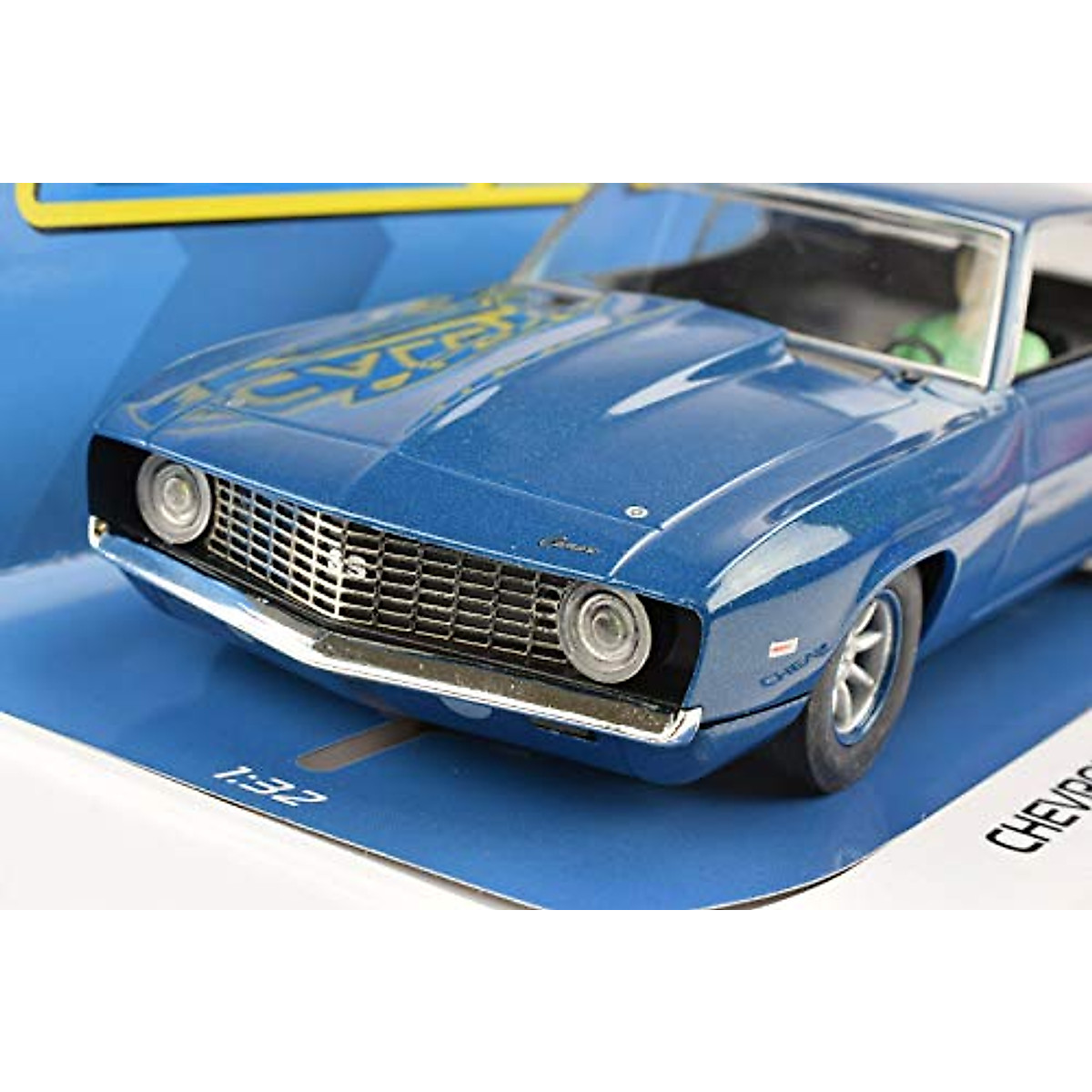 Scalextric/VRC Hobbies 1969 Camaro ZL1 COPO DPR W/Headlights 1/32 Slot Car C4074