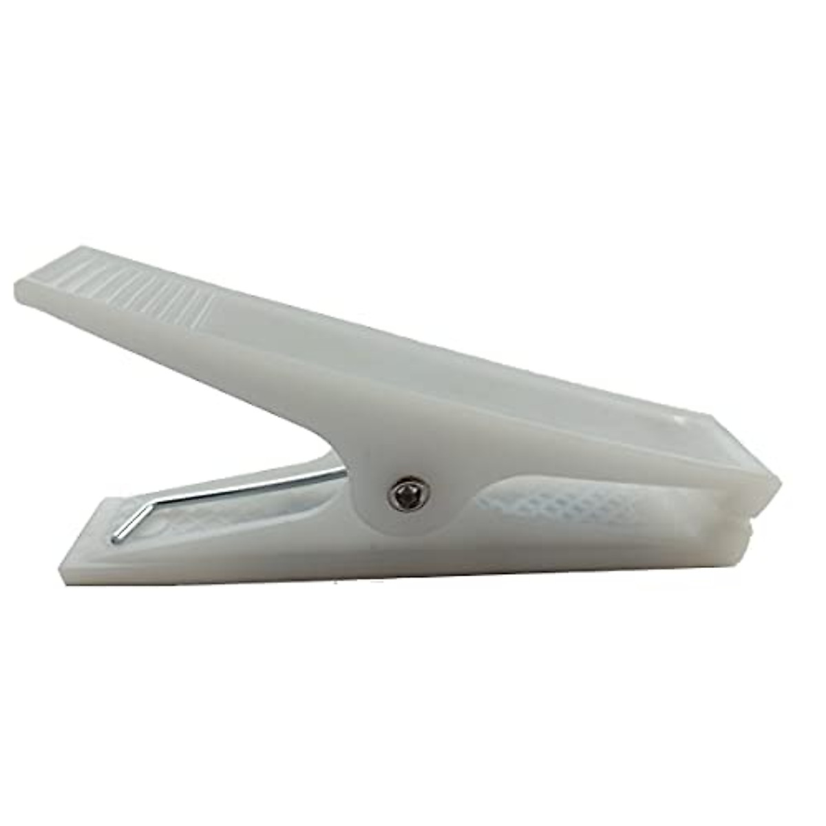 NAHANCO Giant Fitting Clip for Alterations, White Plastic - 50/Carton, Extra Large