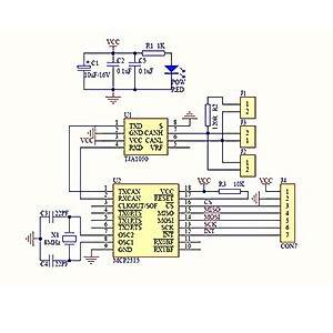 jojomis 5X Mcp2515 CAN Bus Modules