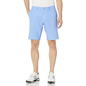 adidas Men's Ultimate365 Printed 9 Inch Golf Shorts, Blue Fusion, 32
