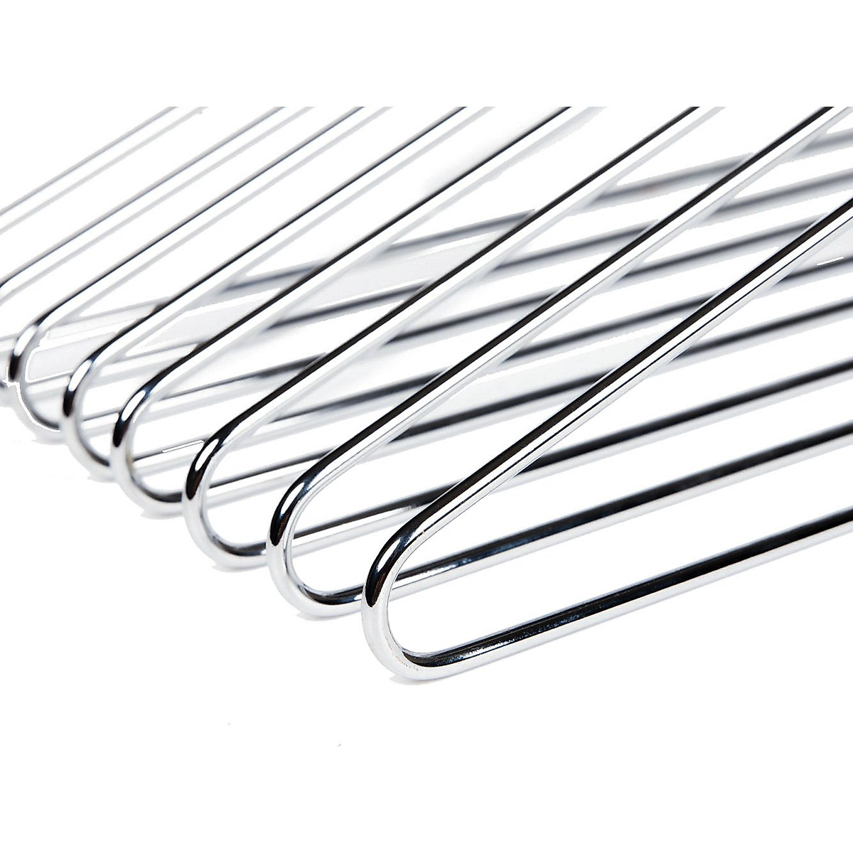 Quality Hangers 16 Pack Stainless Steel Wire Hangers - Ultra Thick 4mm Metal Hangers & Wire Coat Hangers, Seamless Non-Welded Design for Heavy-Duty Closet Organization