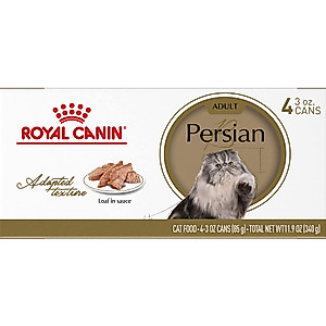 Royal Canin Persian Breed Loaf in Sauce Adult Wet Cat Food, 3 oz can (4-pack)