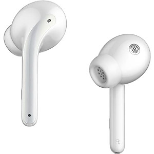 Xiaomi Buds 3, Up to 40dB ANC, 3 ANC Modes, Dual Transparency Modes, Dual-Magnetic Dynamic Driver, Hi-Fi Sound Quality, 32 Hours Battery Life, IP55 Dust and Water Resistance, Wireless Charging, White