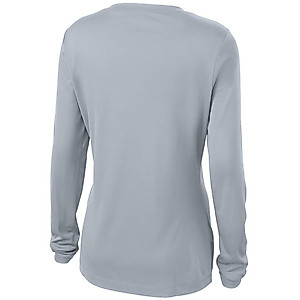 Joe's USA Ladies Long Sleeve Moisture Wicking Athletic Shirt Sizes XS-4XL