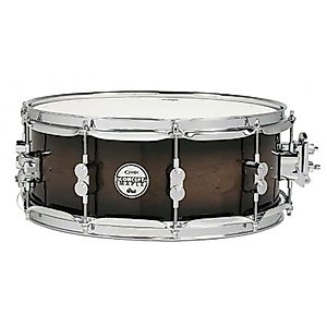Pacific Drums PDP Concept Maple Series 5.5x14 Snare Drum - Exotic Walnut Charcoal Burst PDCMX5514SSWC