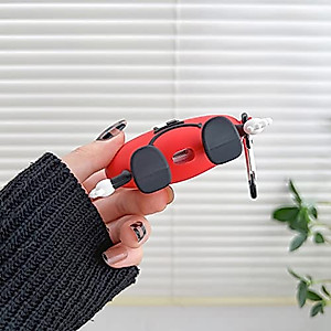 AirPod 1/2 Case, 3D Cool Spacecraft Airpod Design Boys Men Soft Protective Cover Case Compatible for Airpod 1/2 Charging Case (Love)