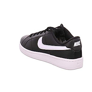 NIKE Men's Court Royale 2 Sneaker, Black White, 9