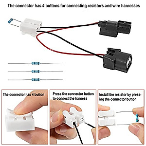 VCM Muzzler Harness Disable Kit Fit for Honda Acura Pilot Accord Ridgeline Odyssey Muzzle, for Honda 3.5L V6 Engine with VCM