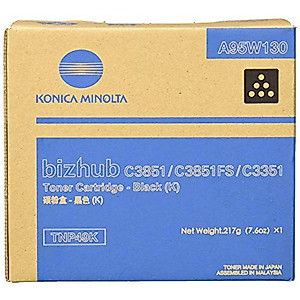 Konica-Minolta Toner Cartridge, Black, Tnp-49k