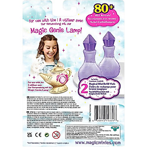 Magic Mixies Glow in The Dark Magic Genie Lamp - Starlight Magic Plus A Magical Mist Refill Pack for Magic Genie Lamp Bundle