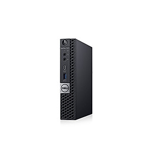Dell OptiPlex 7070 Micro Desktop Intel Core i7 9th Gen i7-9700T Eight Core 256GB SSD 16GB Windows 10 Pro (Renewed)