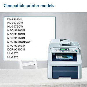 [1-Cyan] TN210C Compatible TN210C TN-210C Toner Cartridge Replacement for Brother HL-3040CN 3045CN 3070CW 3075CW MFC-9010CN 9120CN 9125CN 9320CN/CW 9325CW DCP-9010CN HL-8070 8370 Printers