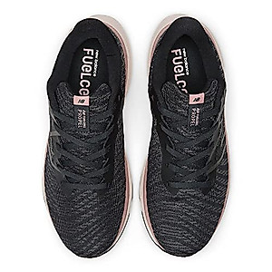 New Balance Women's WFCPRCK4 Running Shoe, Black/Quartz Pink/Pink Moon, 8